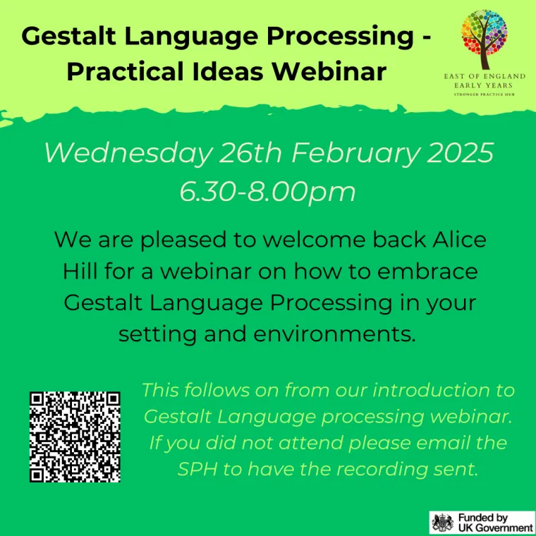 Gestalt Language Processing Webinar | Stronger Practice Hubs